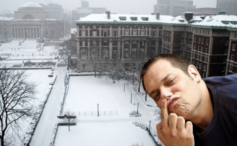 Snow Day Just A Normal Monday for Frat Bros | The Columbia Federalist